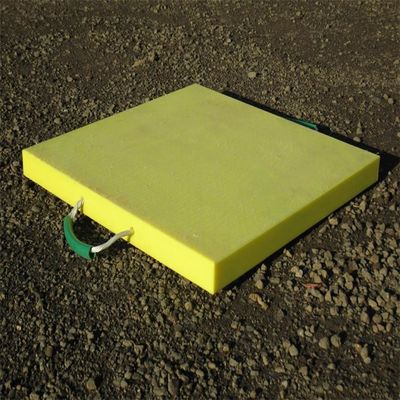 Mobile Crane Truck Stabilizer Leg HDPE Outrigger Pads Platform With Handle